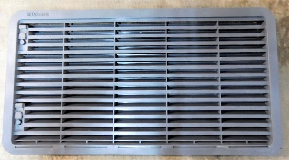Dometic ls300 fridge vent /gril GREY Motorhome ventilation