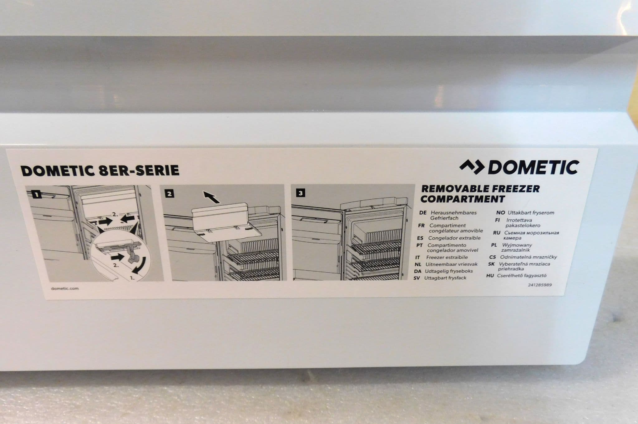 Dometic removable freezer door/ compartment