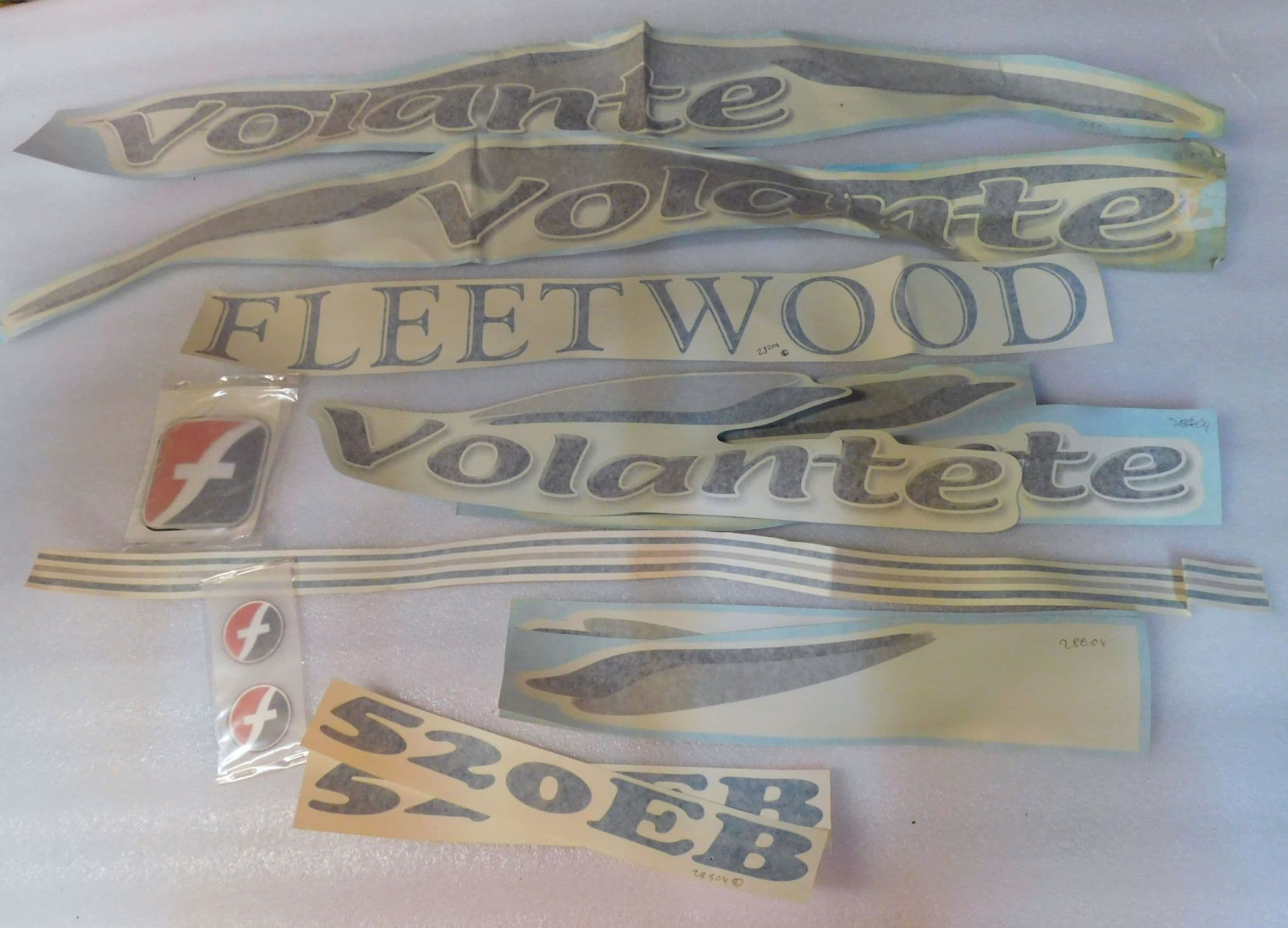 FLEETWOOD Caravans Volante Graphics set 2005