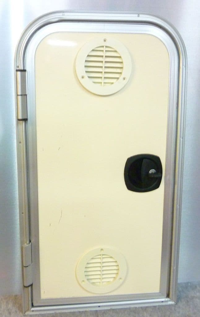 G2 Motorhome caravan self build replace aluminium gas locker door