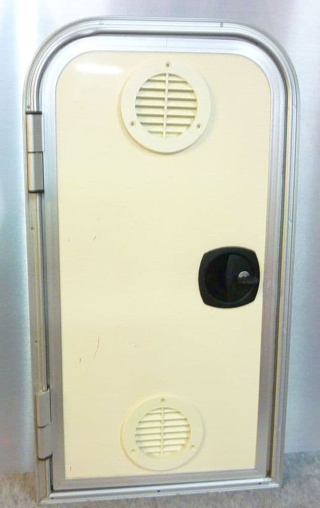 G2 Motorhome caravan self build replace aluminium gas locker door