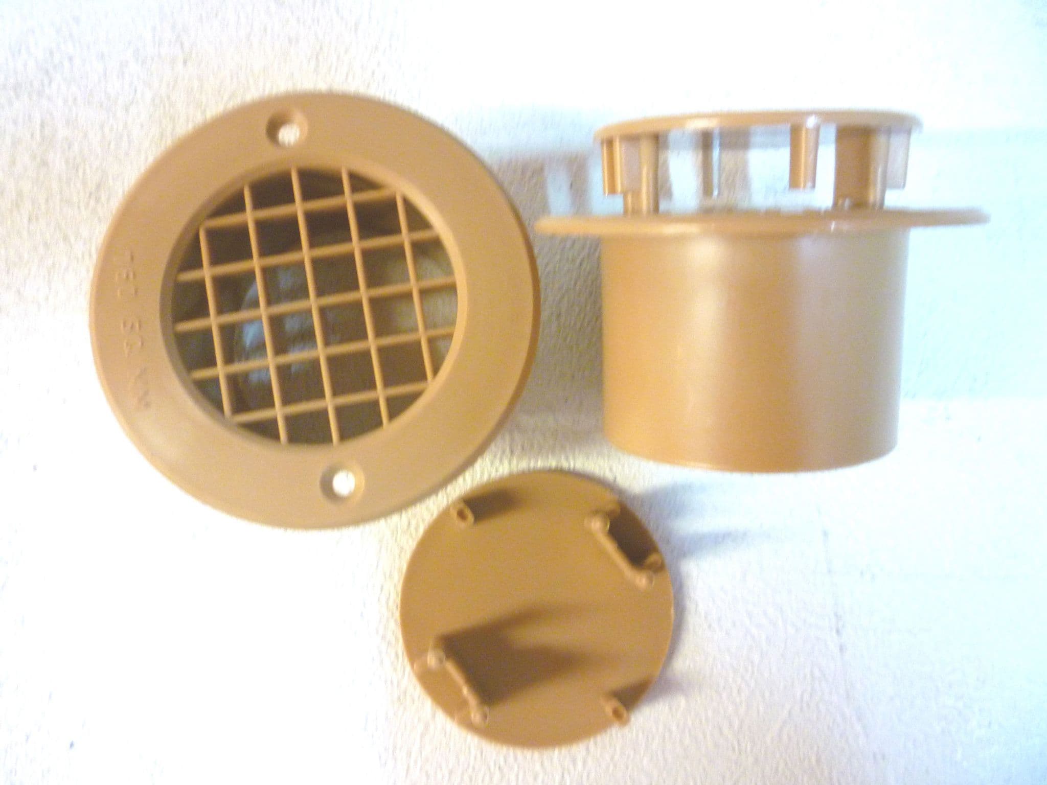 gas drop floor vent selfbuild pair 75mm 2 pack