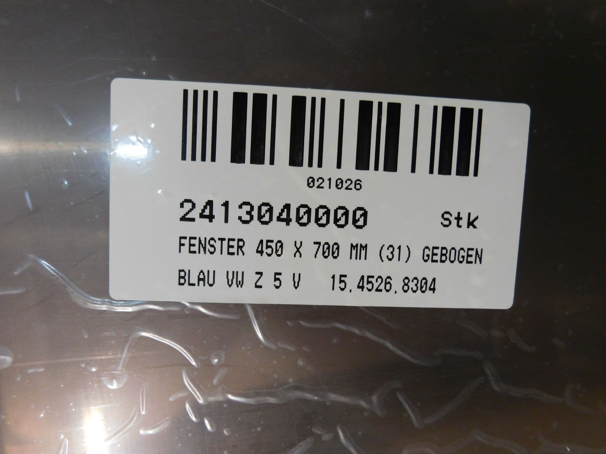 Hobby 600 motorhome window 450 x 700 G2