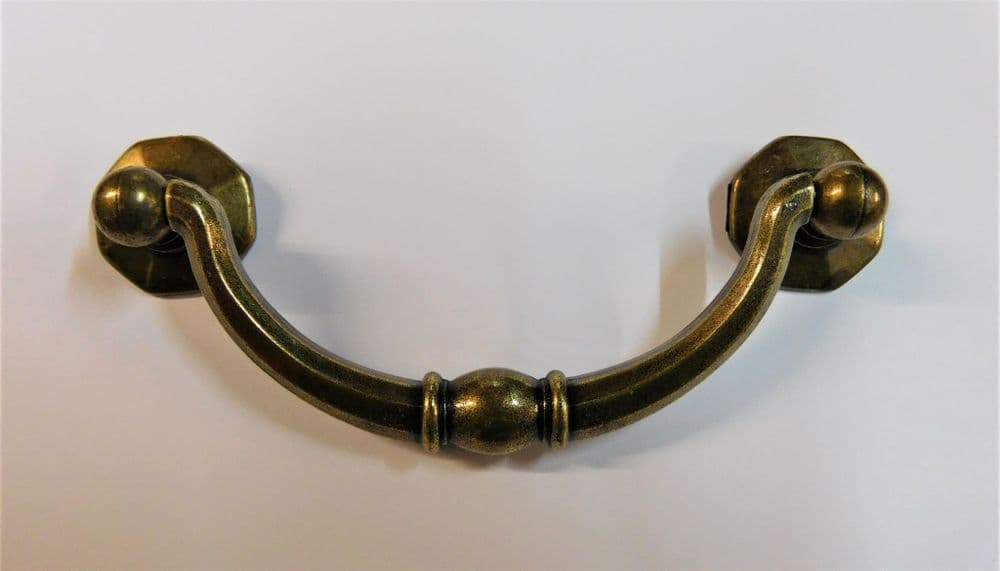Kitchen Cupboard drawer antique bronze drop handle
