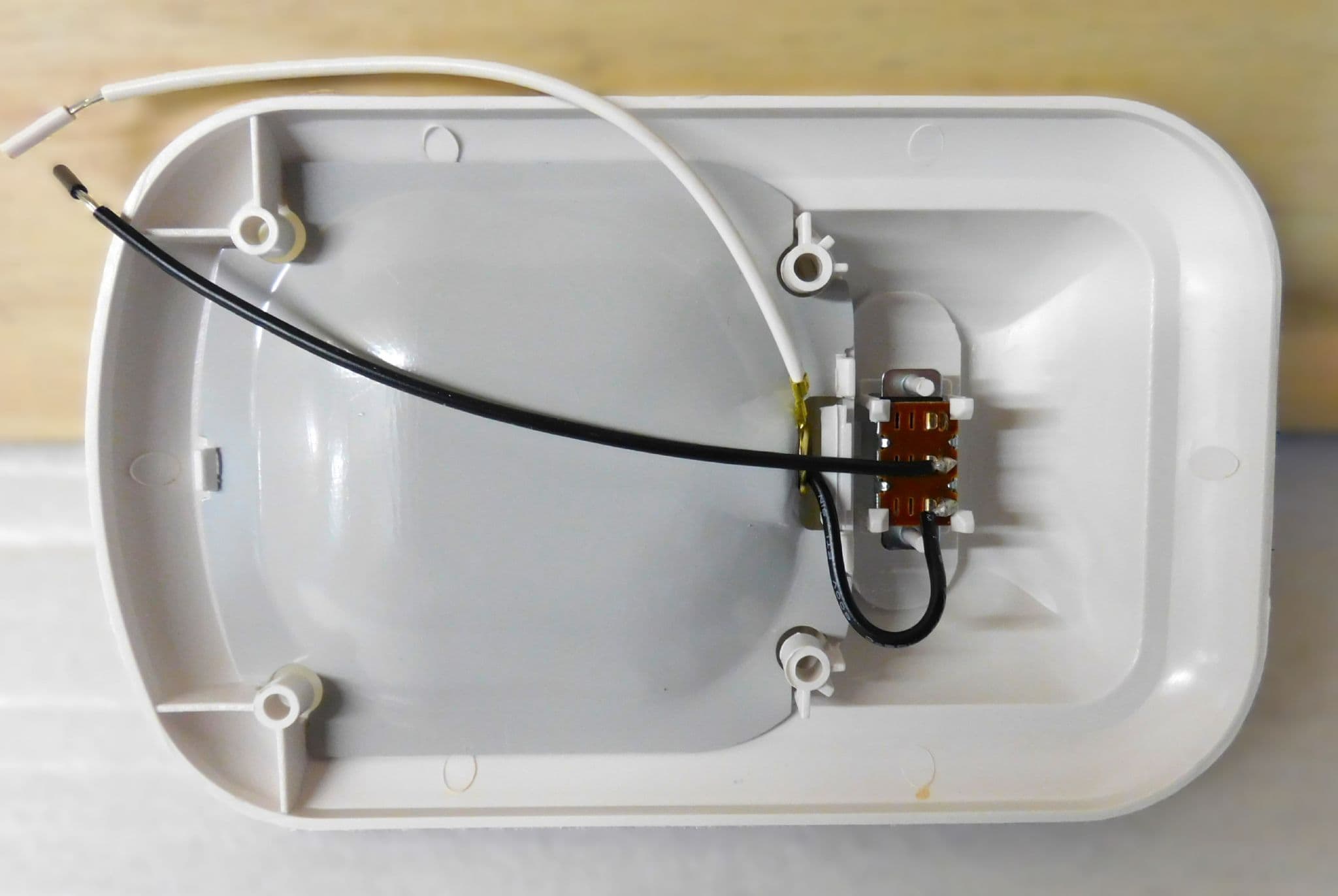 Lightweight caravan motorhome plastic light CI