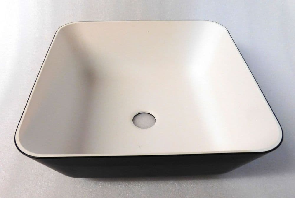 Lightweight square washroom vanity sink motorhome caravan camper