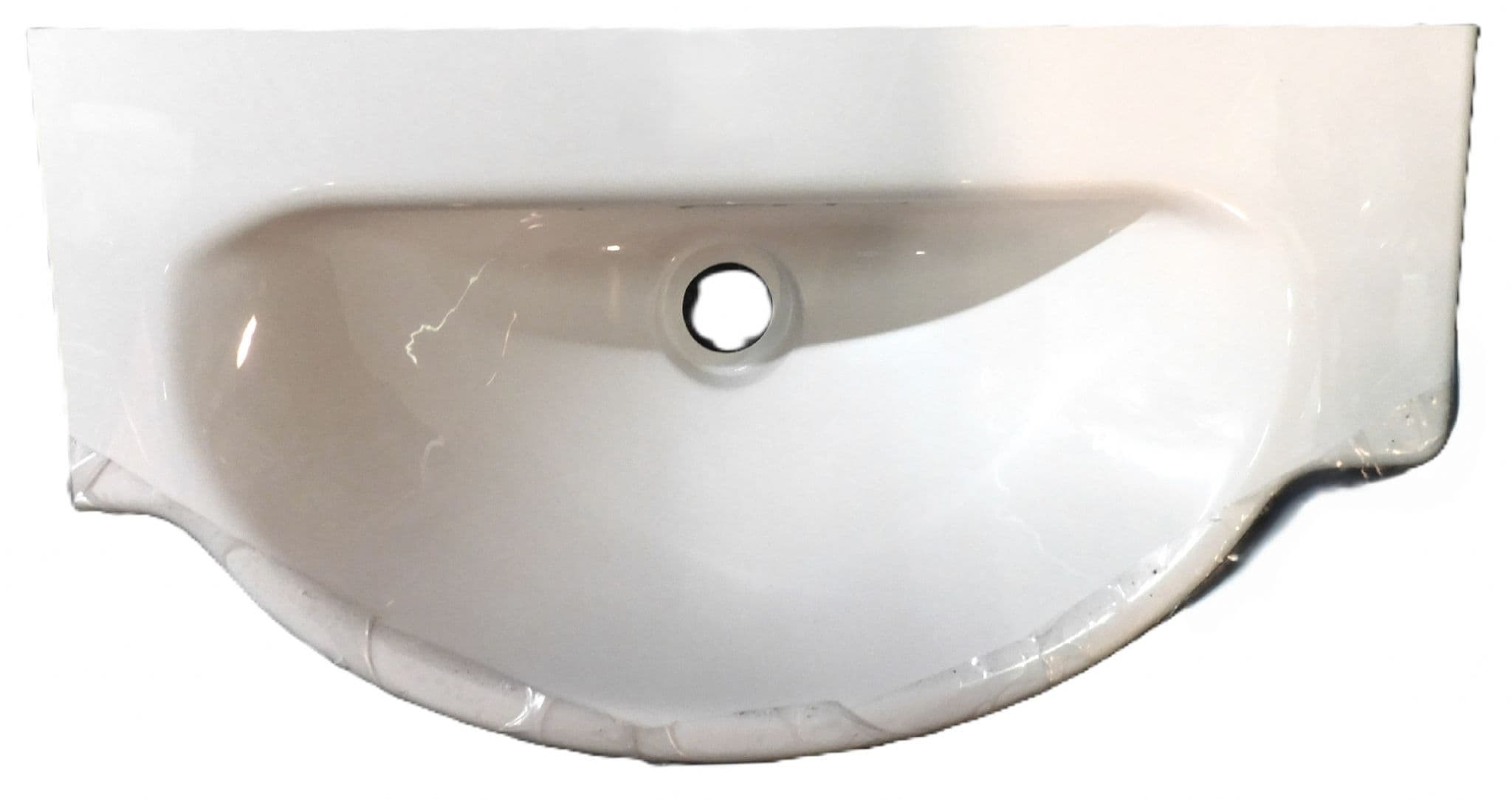 Lunar caravan bathroom vanity sink