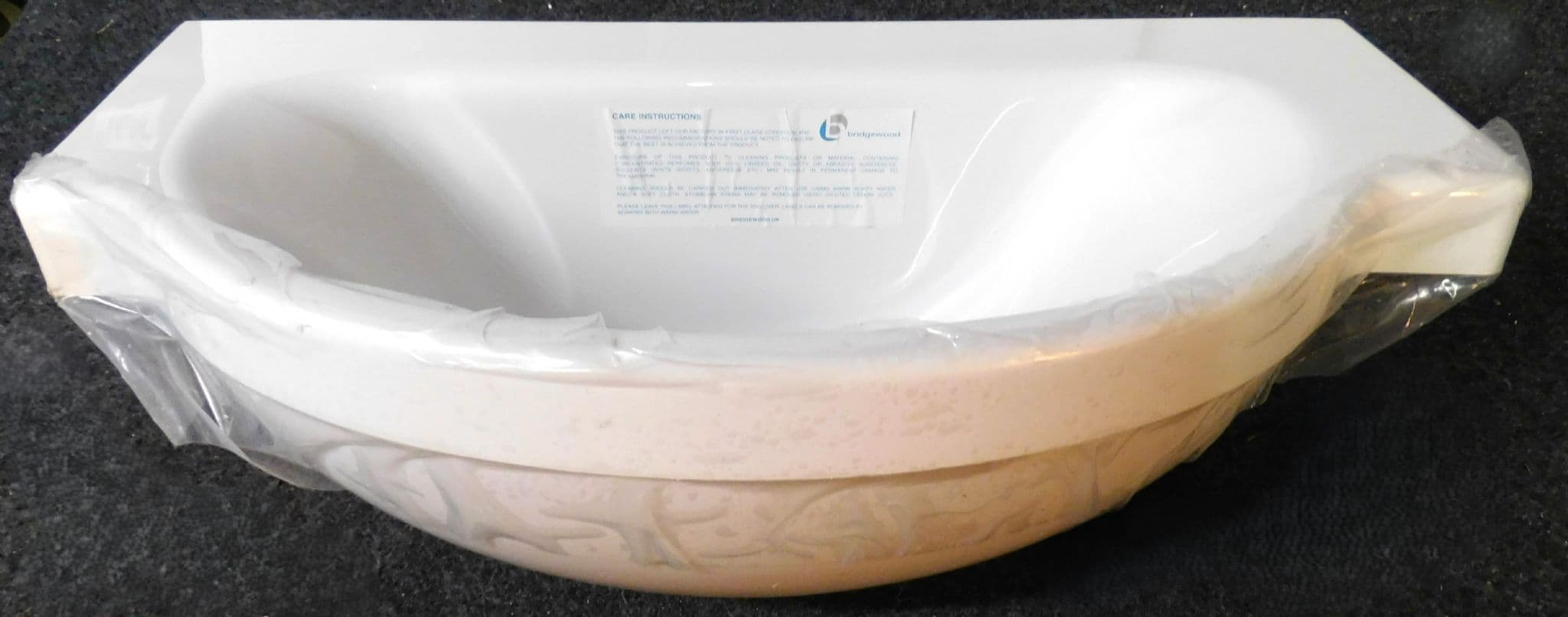 Lunar caravan bathroom vanity sink
