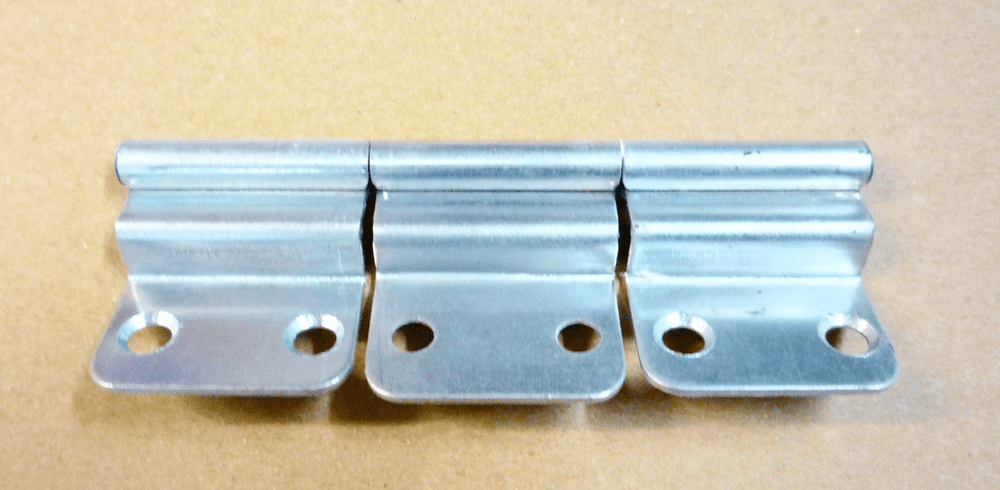 Metal 3 section hinge