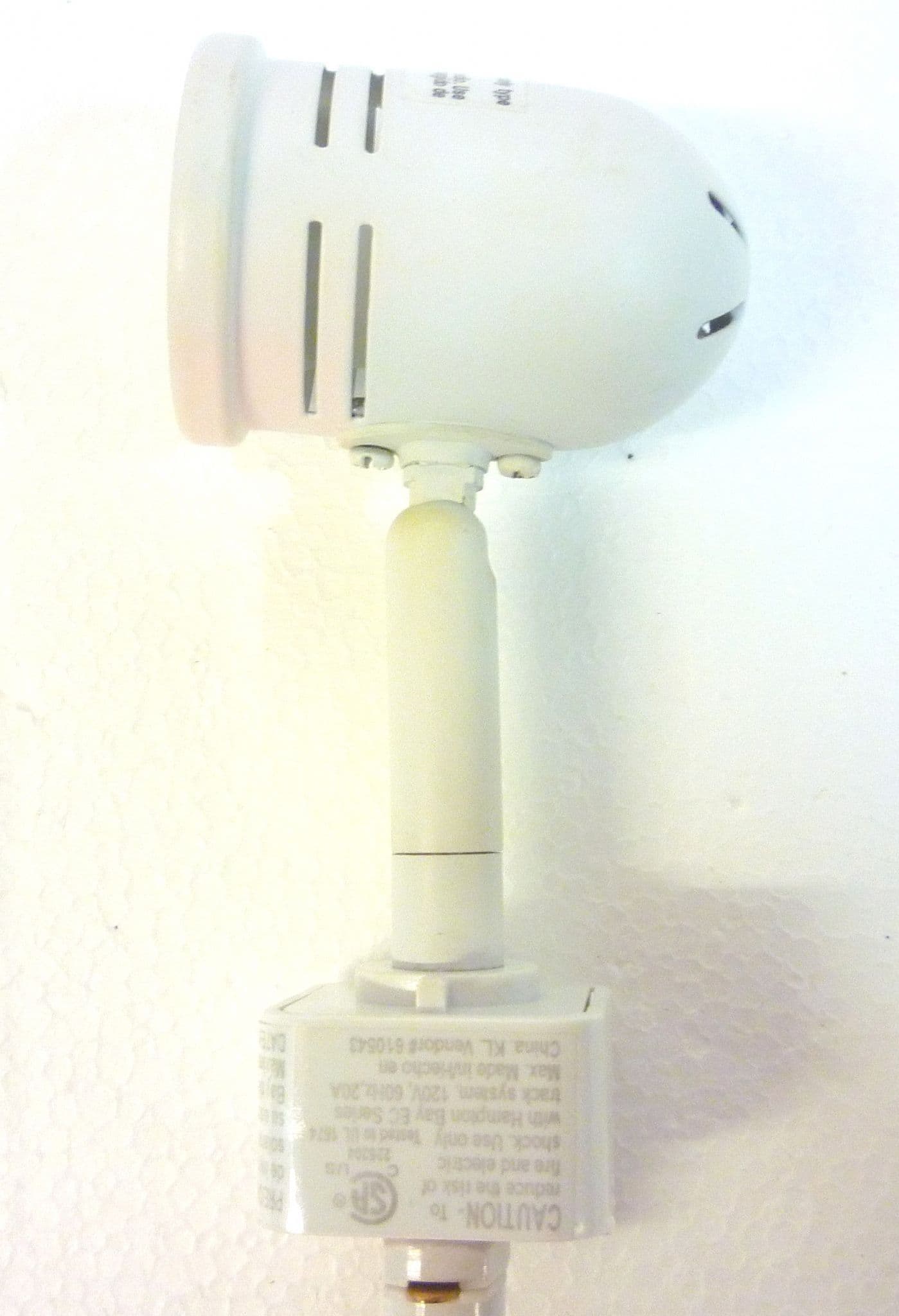 Mini slot back head track light