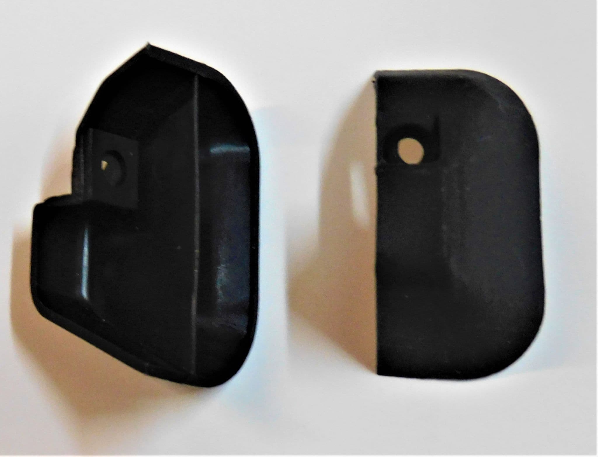 Motorhome camper aluminium rail end cap PEC20