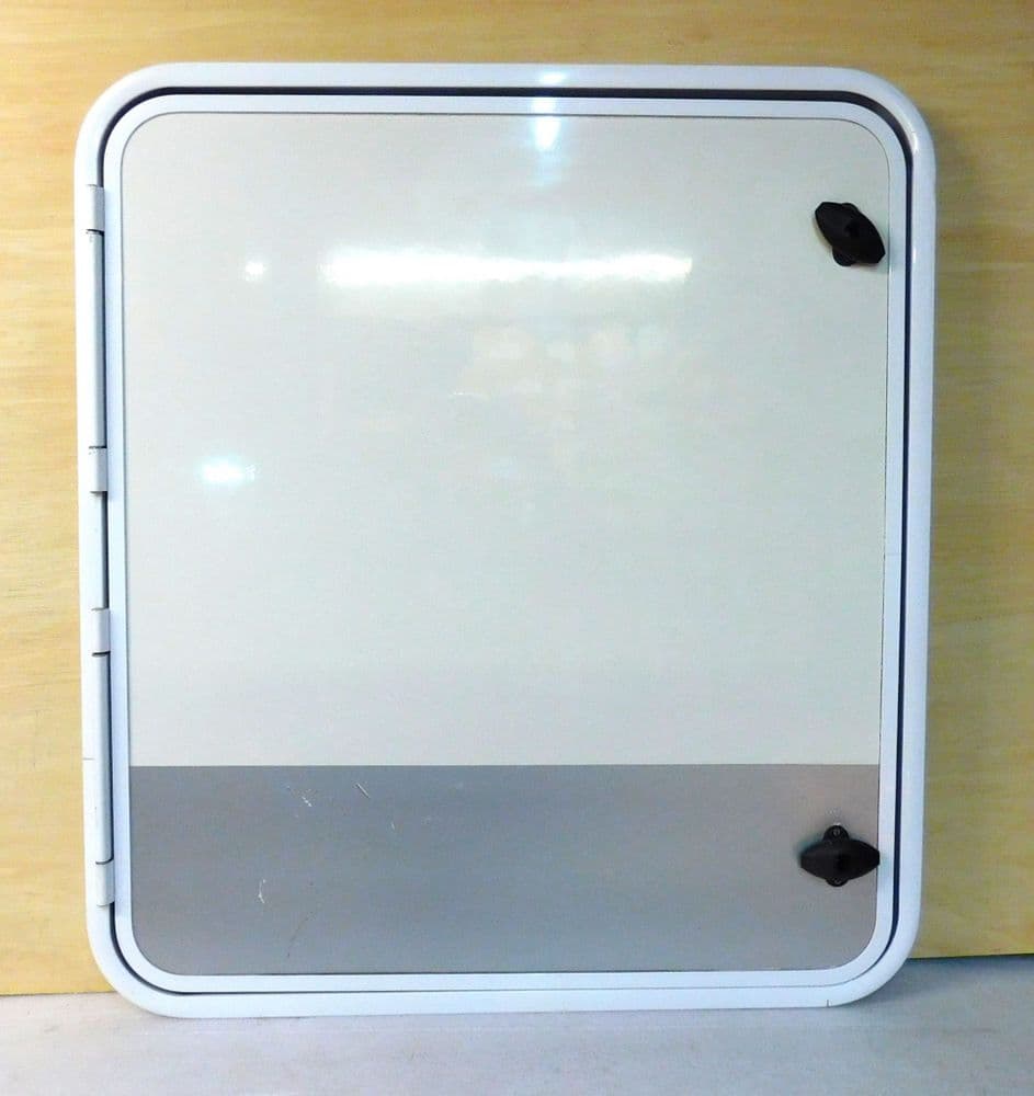 Motorhome camper van garage locker access door