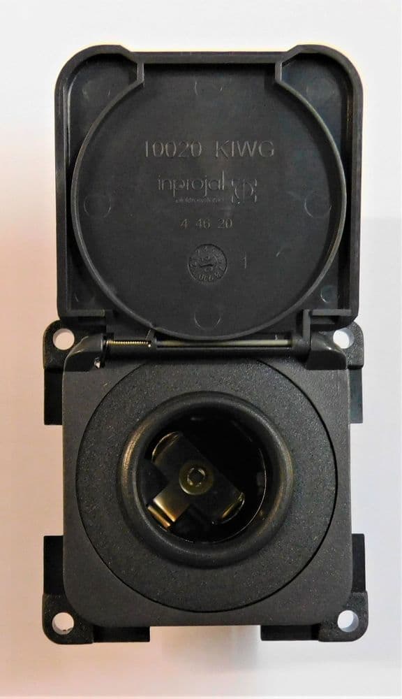 Motorhome Caravan electrical CBE 12V Socket Auto - Grey