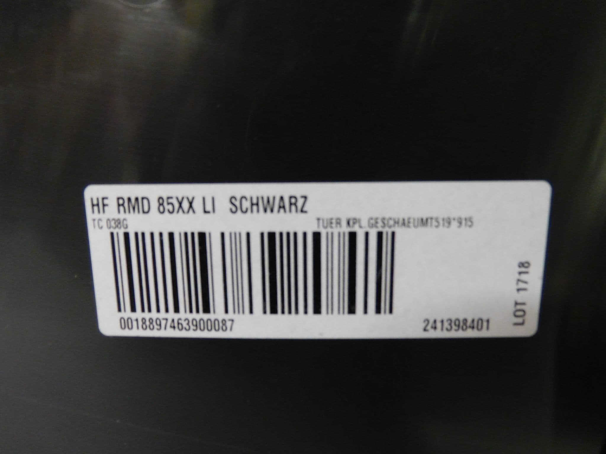 Motorhome caravan Replacement fridge door for the Dometic RMD 8556