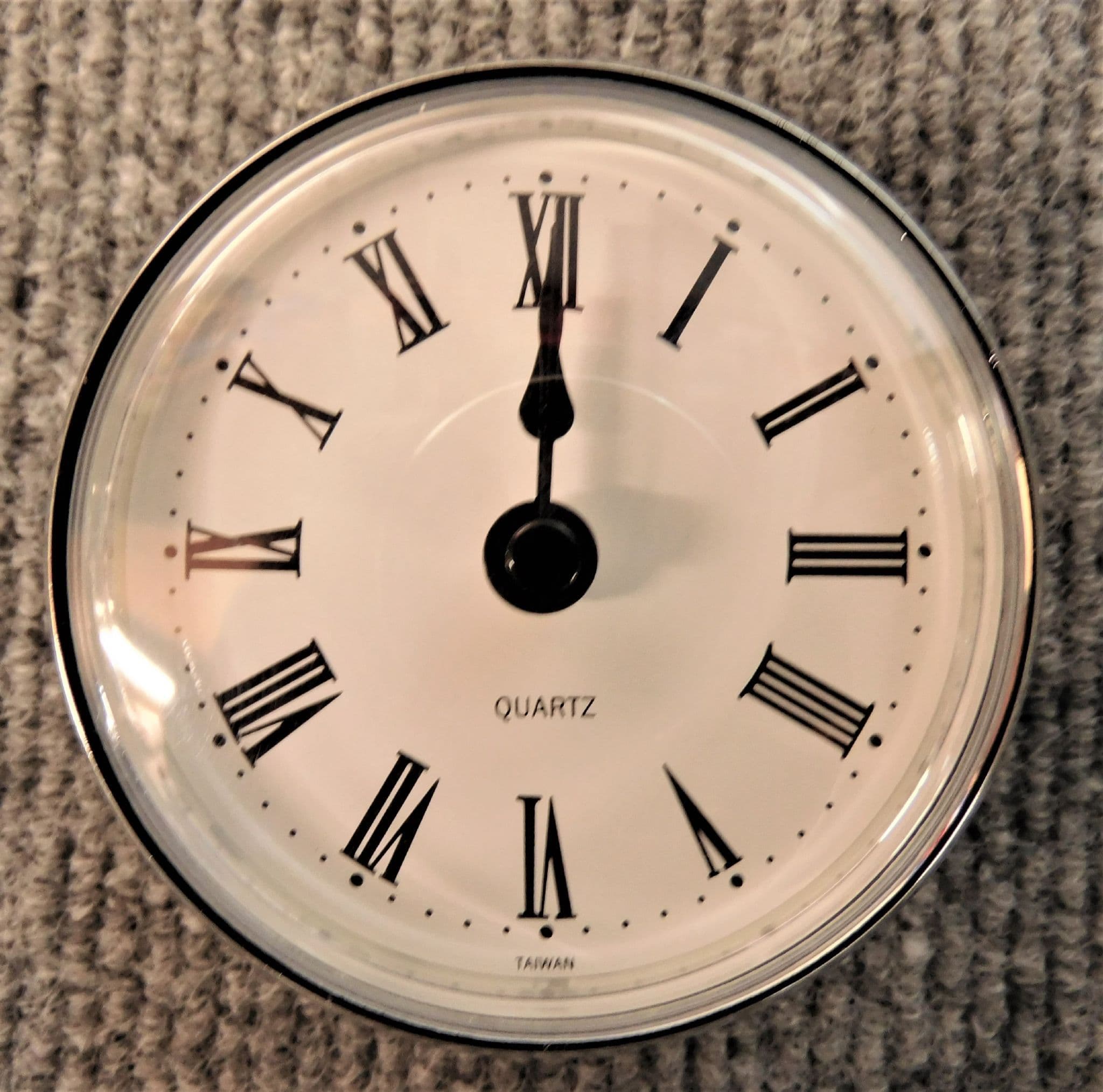 Motorhome caravan small recess wallclock rn2