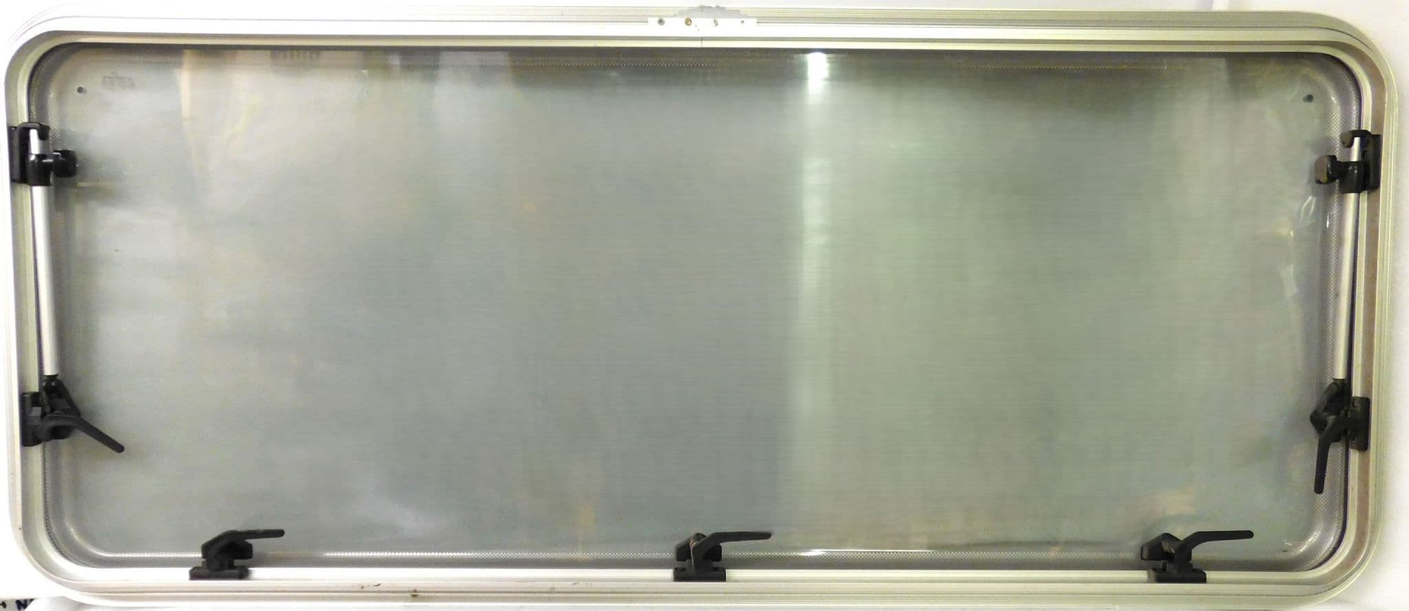 Motorhome caravan window Polyplastic with metal frame