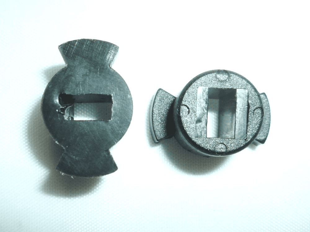 Motorhome caravan window Remis blind cap end buttons b3