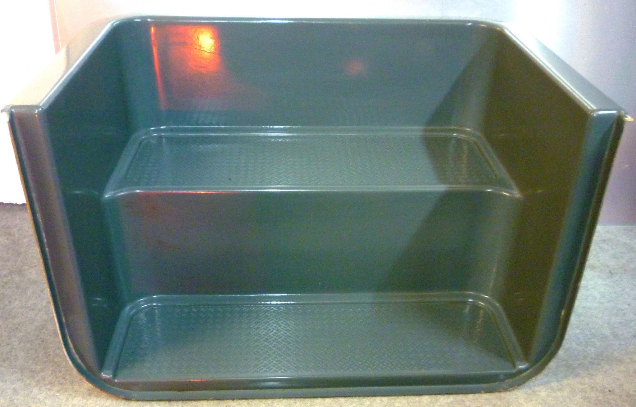 Motorhome Grey fibre glass step well G2