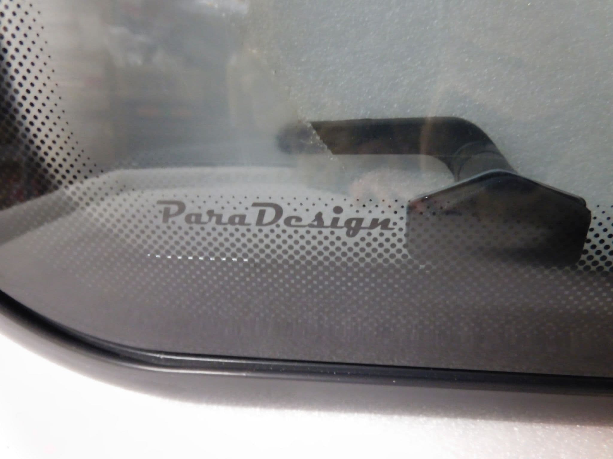 PARA PRESS tinted caravan motorhome window