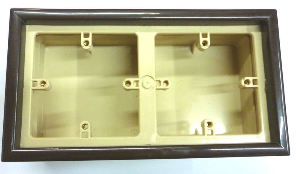 Plug in systems backbox Double