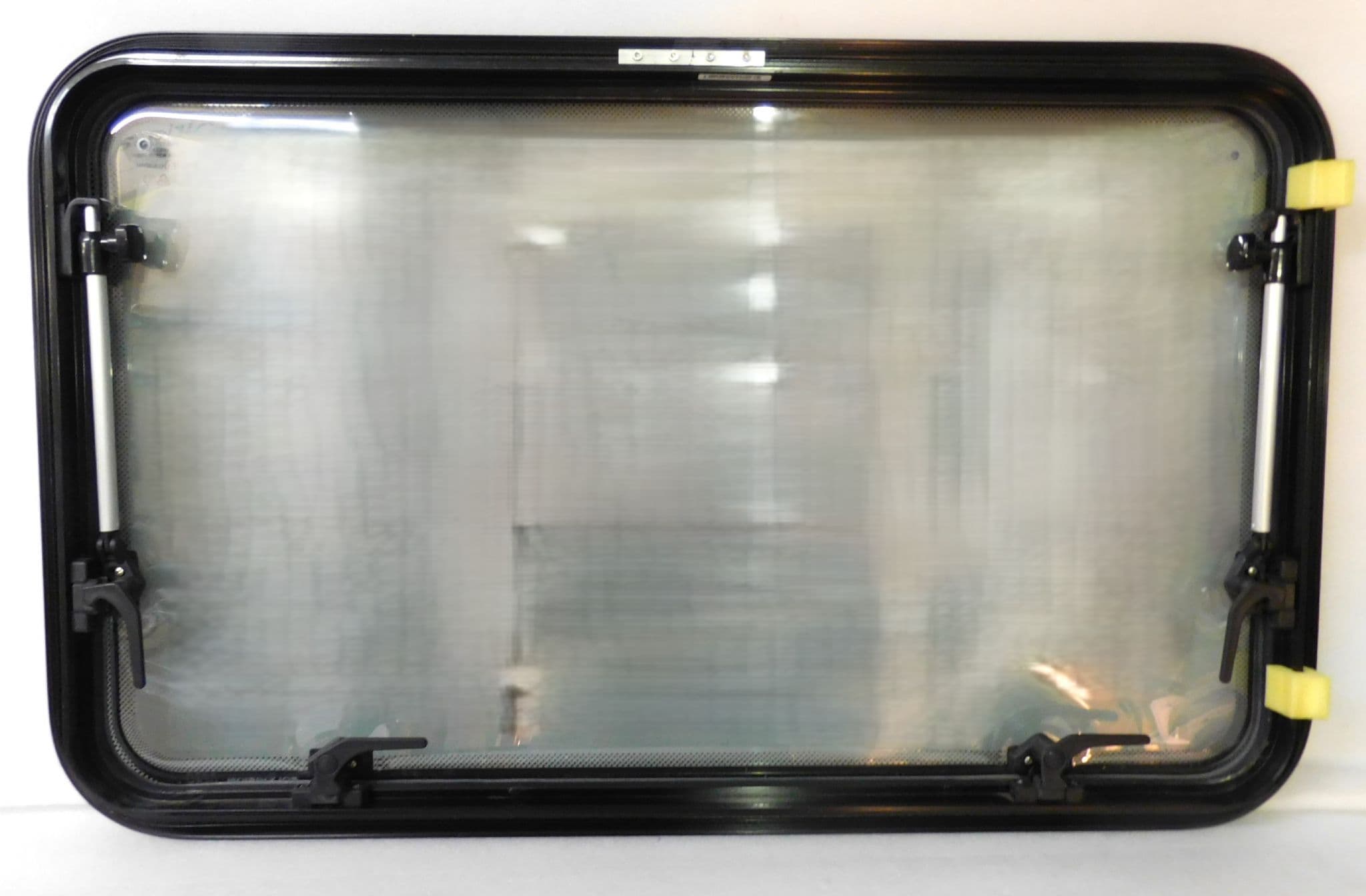 Polyplastic caravan motorhome window black frame