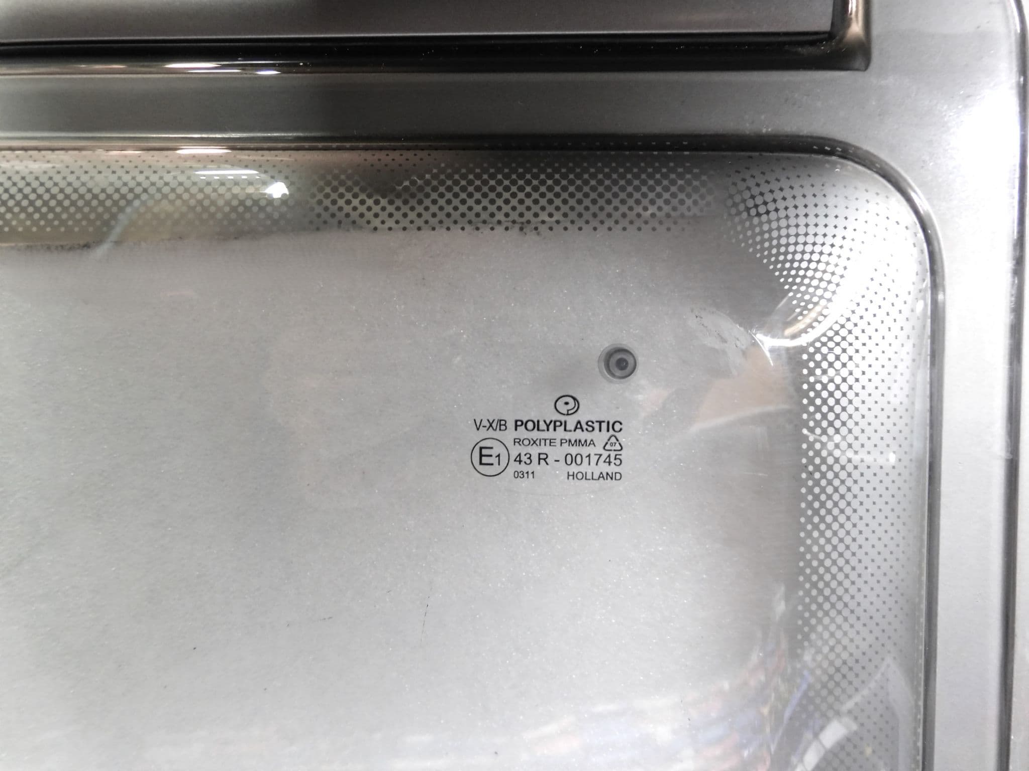 Polyplastic motorhome caravan window 1450x650mm