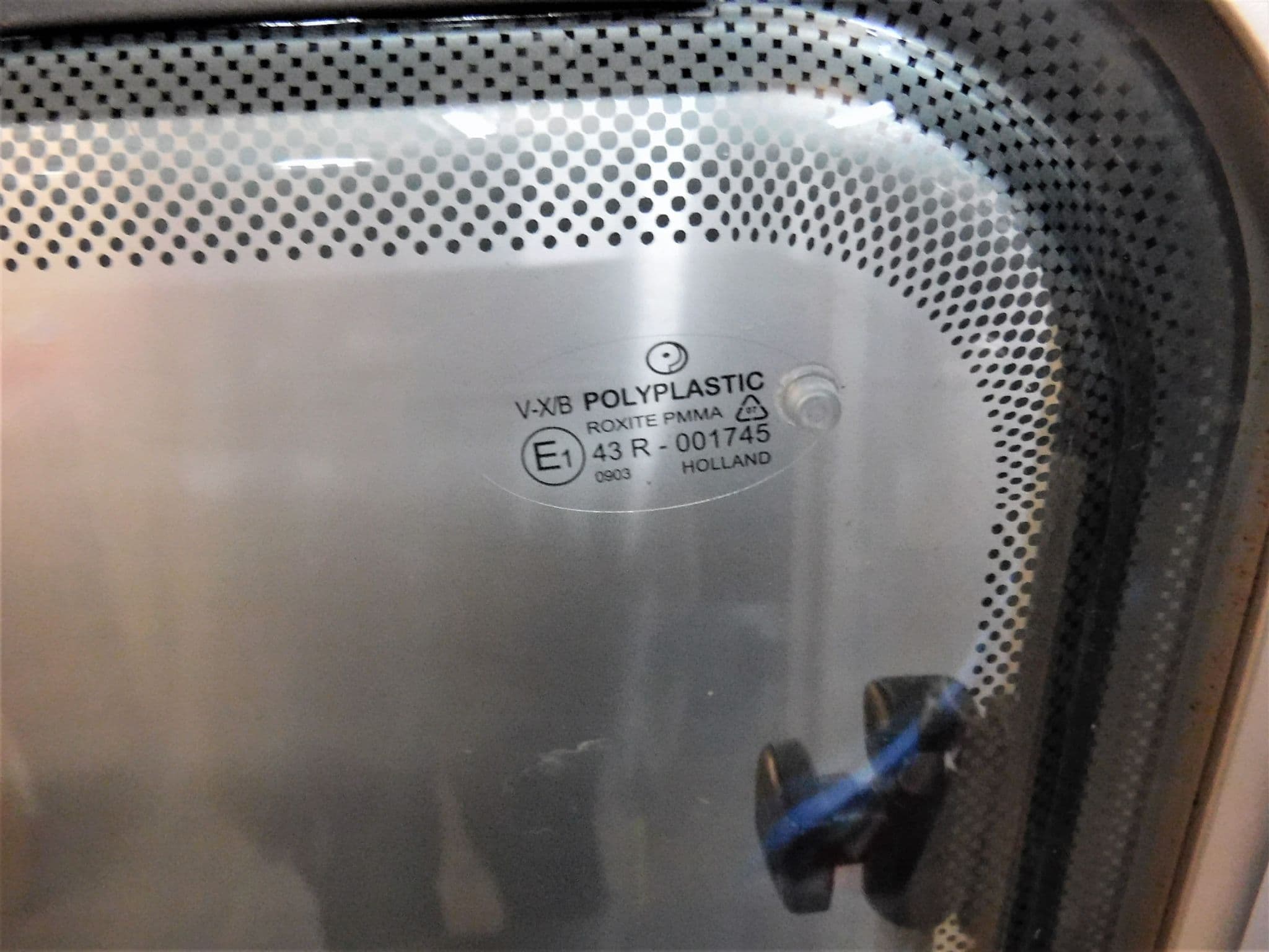 Polyvision polyplastic Caravan front window 835x683mm