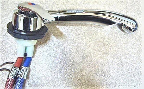 REICH Chrome Fold Down single lever Mixer Tap