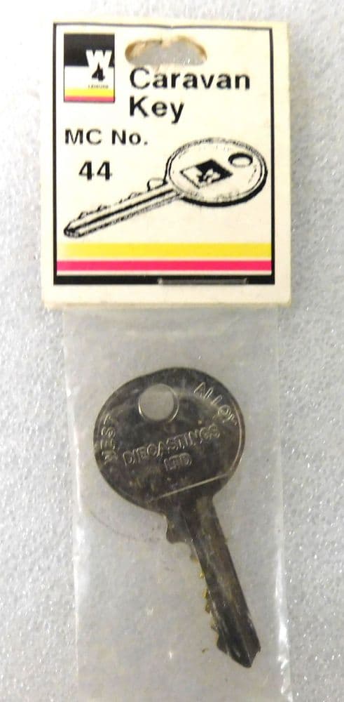 Replacement caravan door key MC