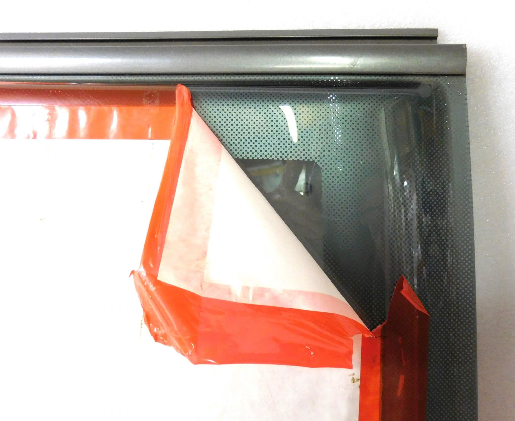 Right hand Polyplastic caravan front window