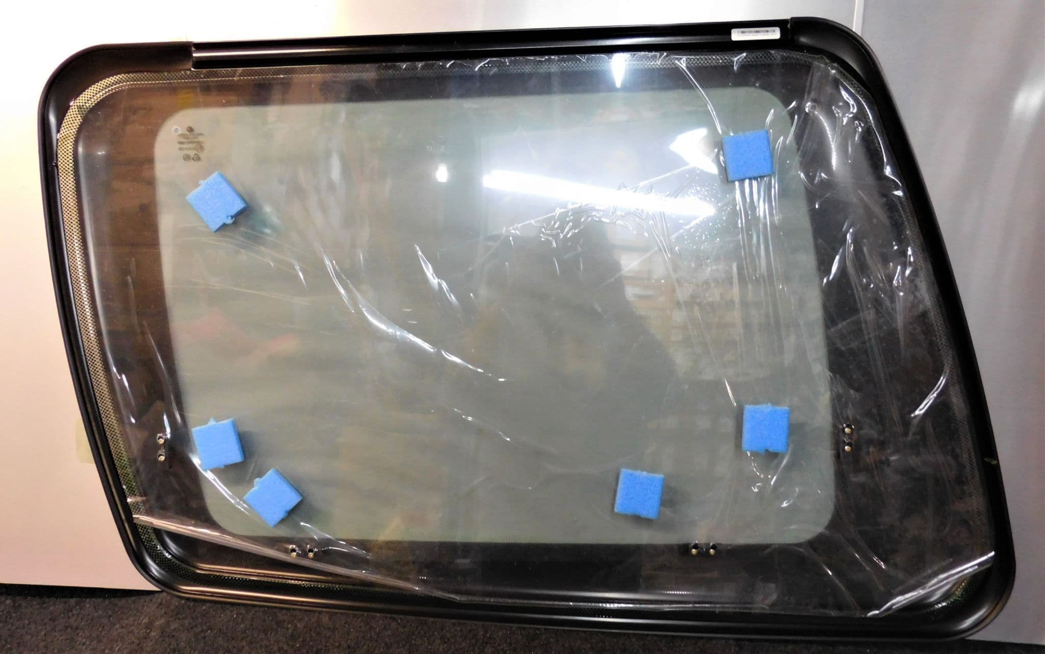 Rimor caravan motorhome window