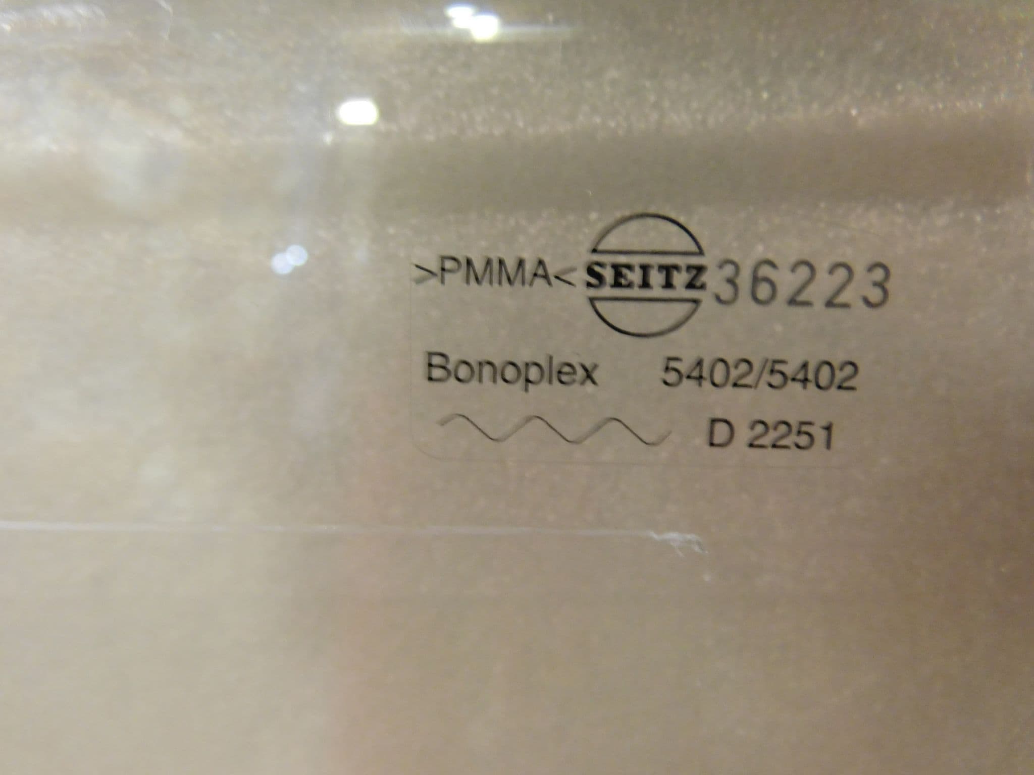 Seitz Bonocar caravan motorhome polyplastic window