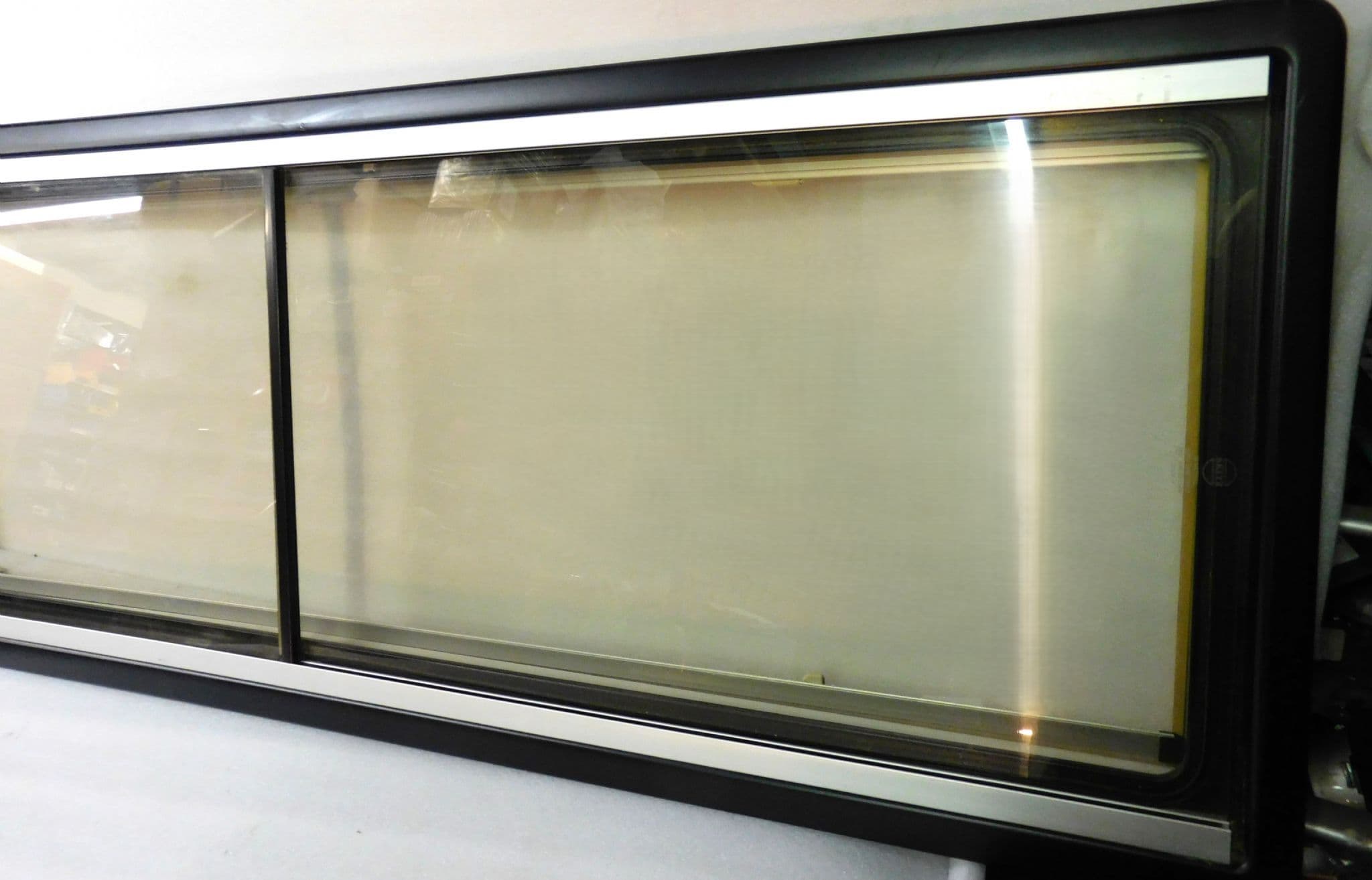Seitz Sliding motorhome window TEMPERED GLASS 1600 x500