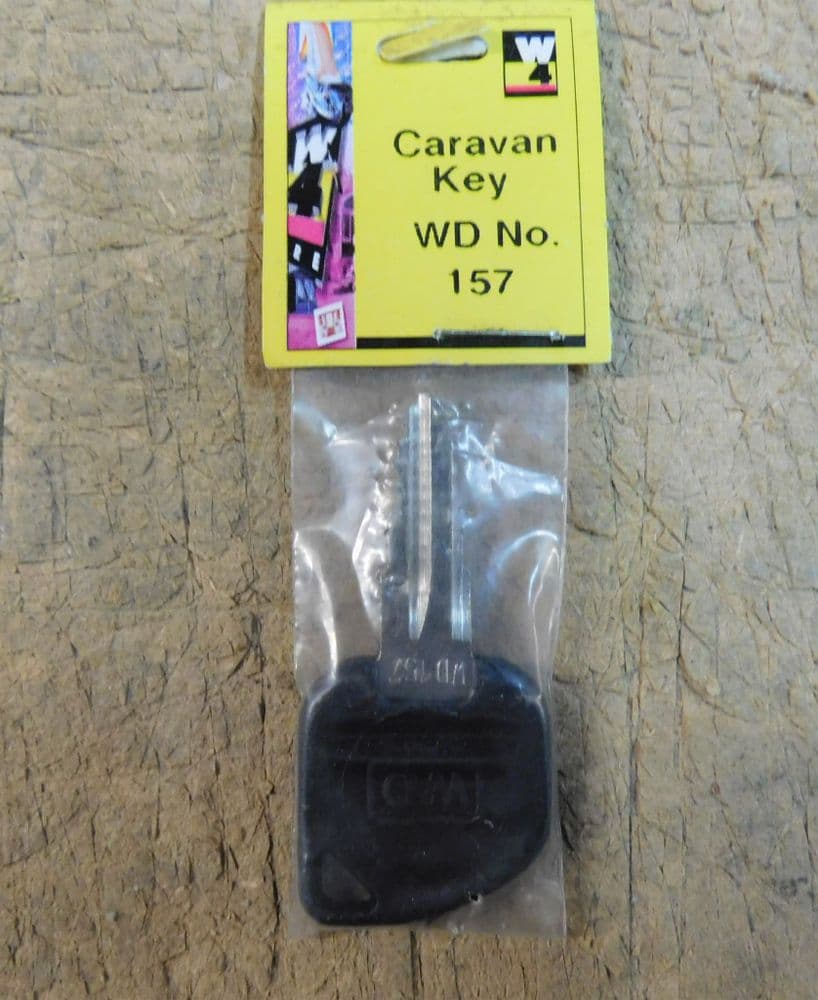 Spare replacement caravan key WD