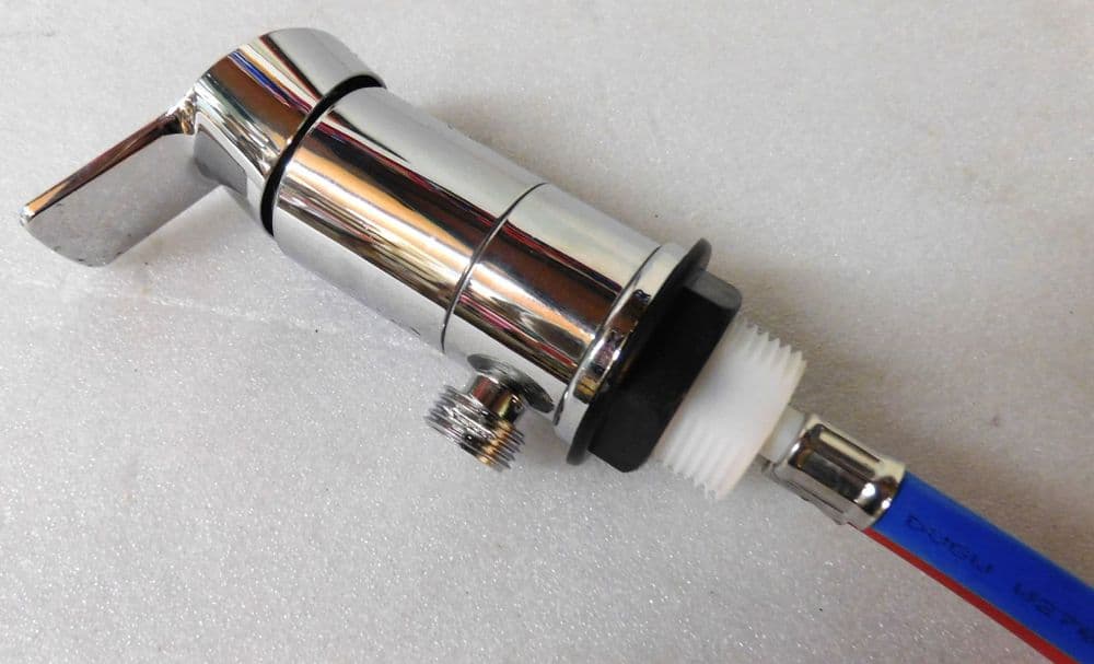 SWIFT Chrome Finish Single Lever Shower Mixer Tap 1500 TAILS