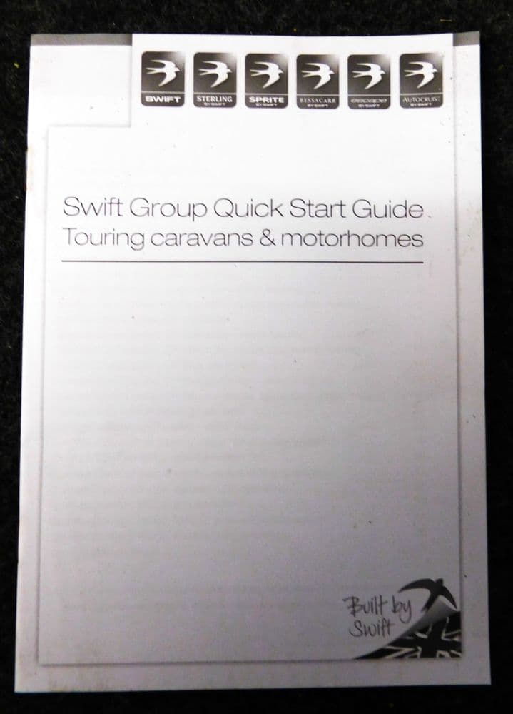 SWIFT Group quick start guide booklet