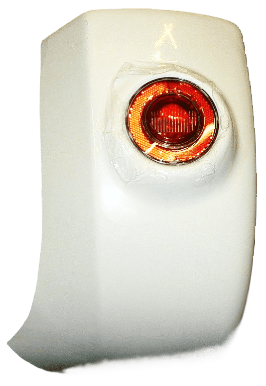 Swift motorhome Low Profile Rear End Cap RH White