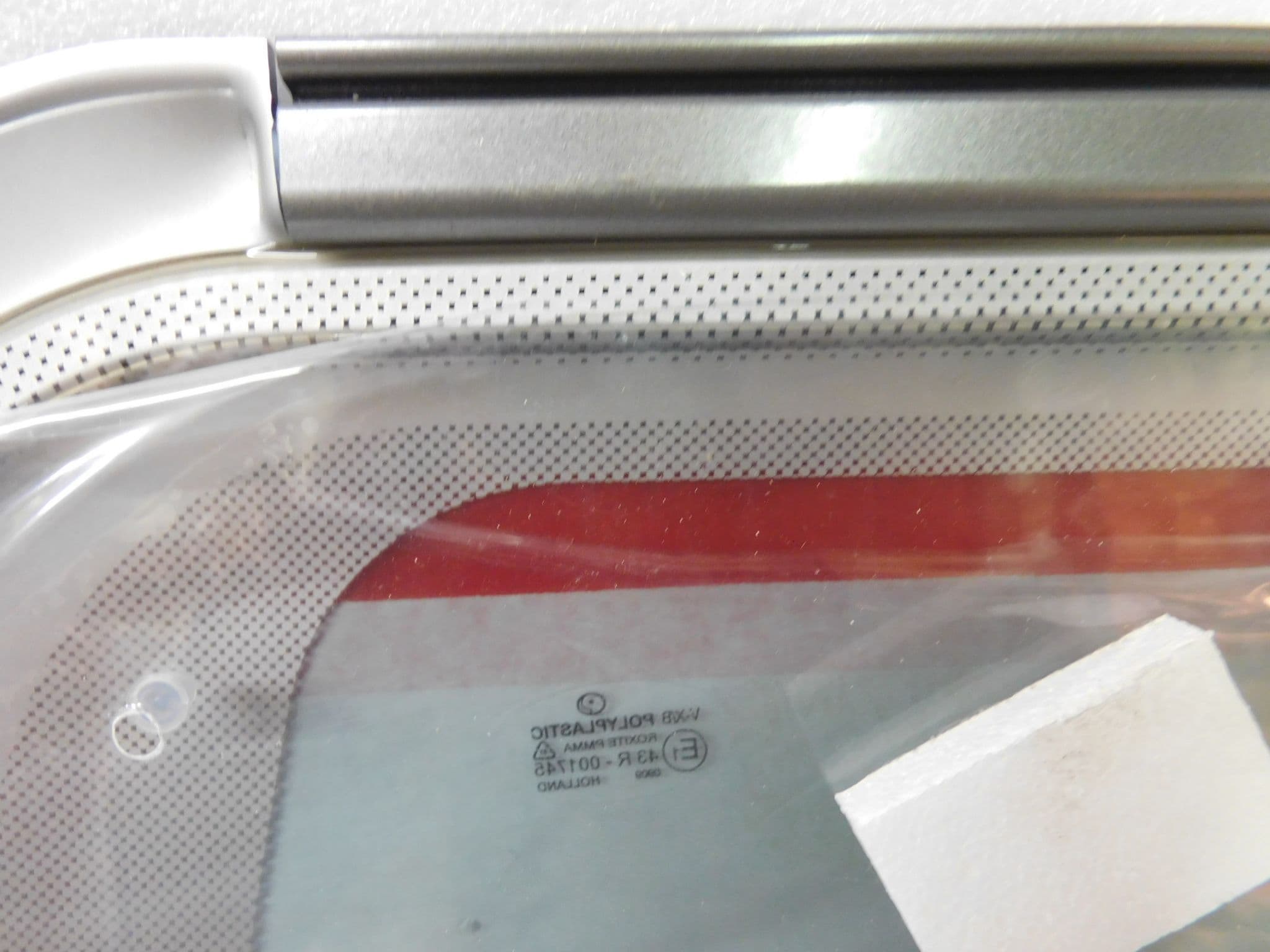 SWIFT MOTORHOME POLYPLASTIC WINDOW