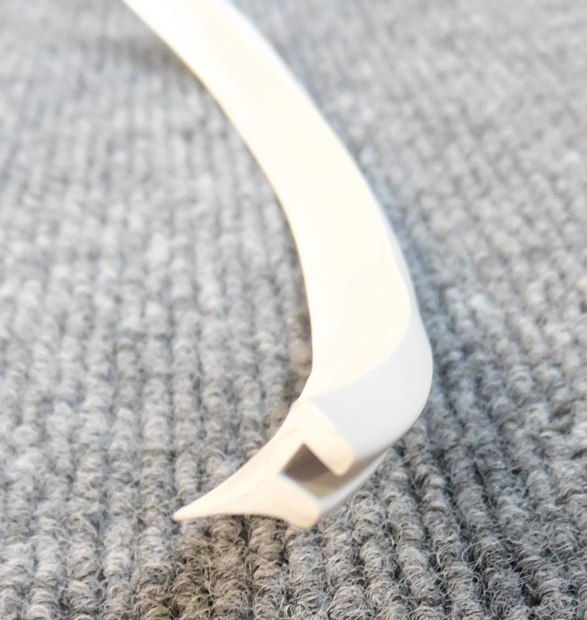 Swift Rubber flexible moulding trim CREAM