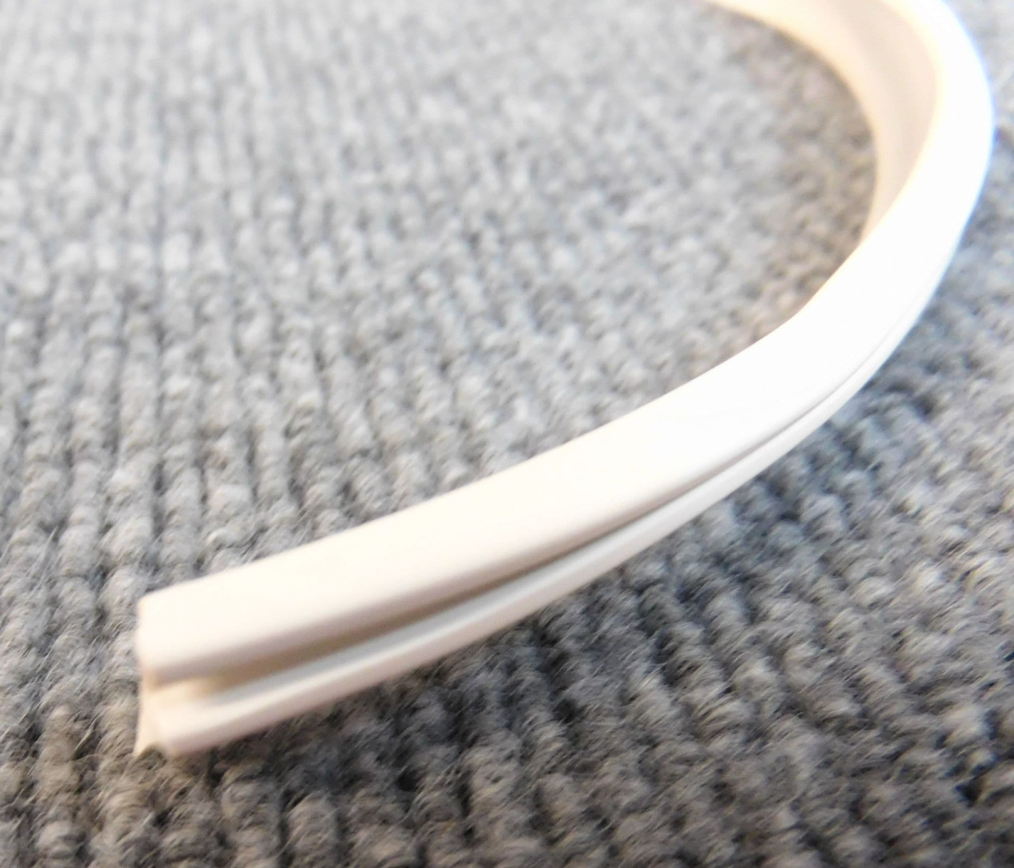 Swift Rubber flexible moulding trim CREAM
