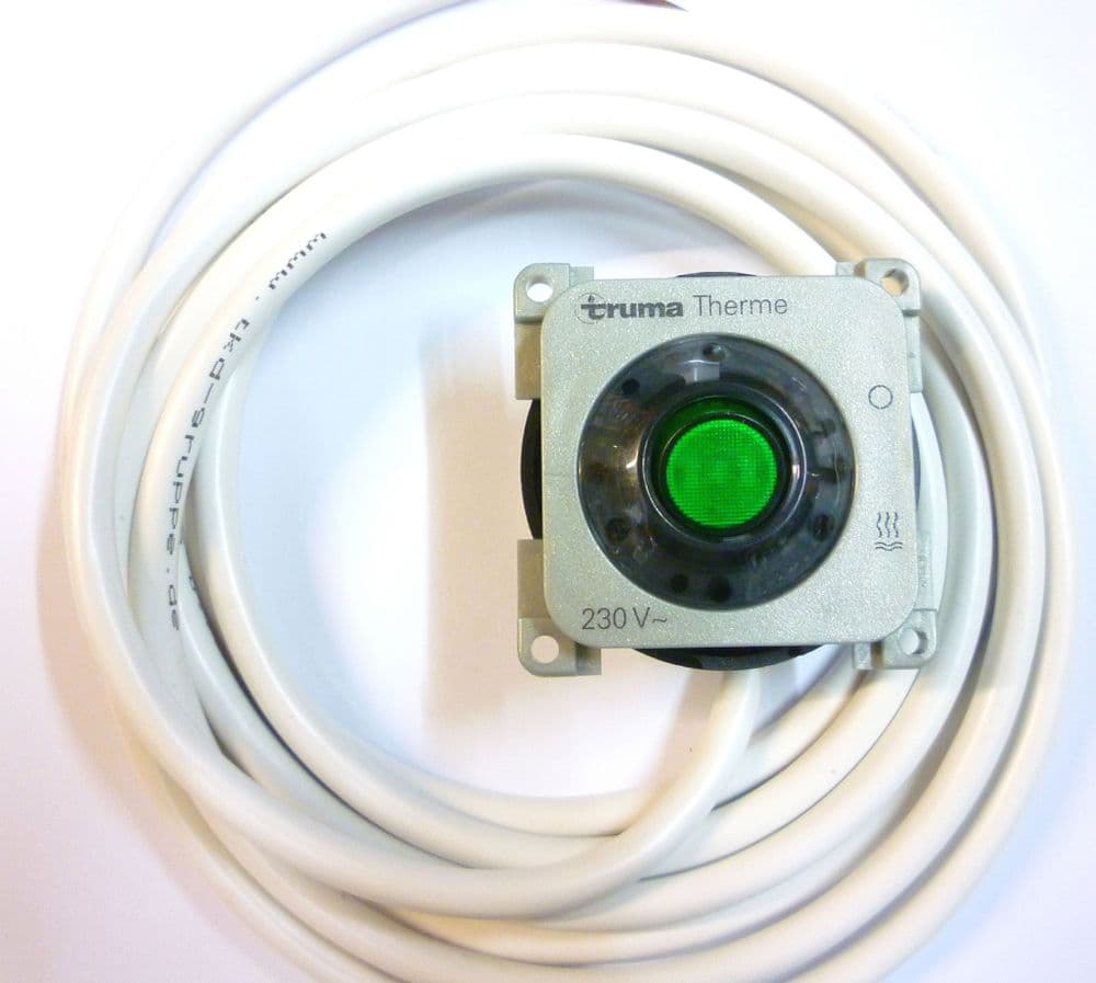 Truma Therme Water Heater 230v Control Switch and Lead