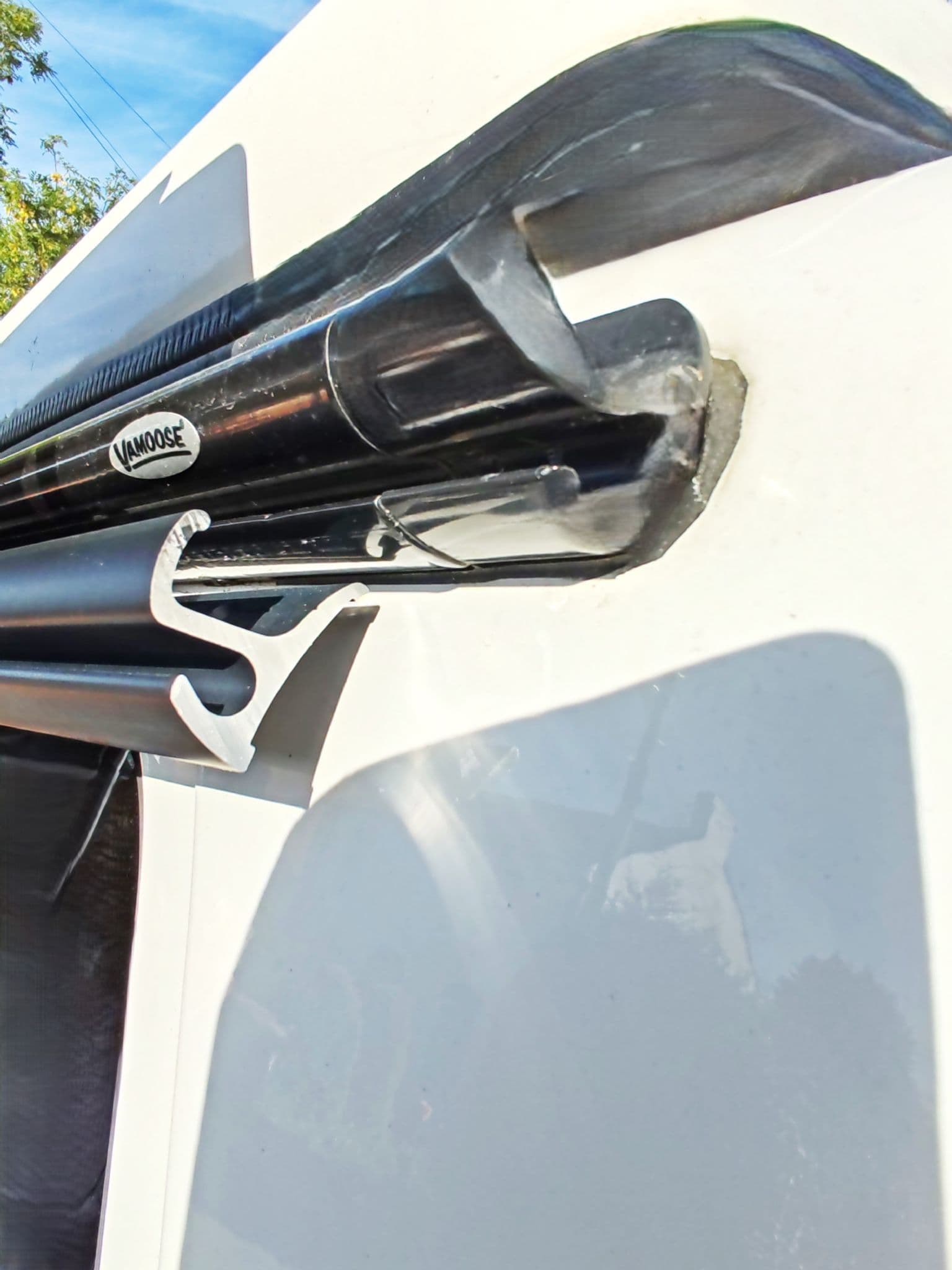 VAMOOSE camper van awning rail