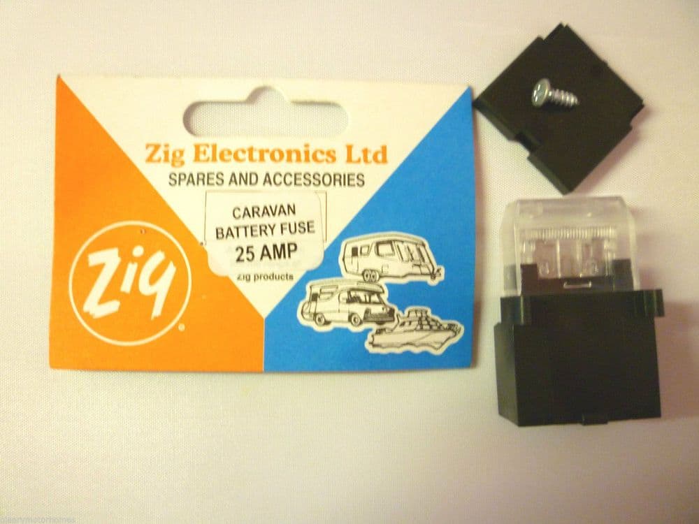 ZIG CHARGING UNIT BATTERY FUSE 25AMP