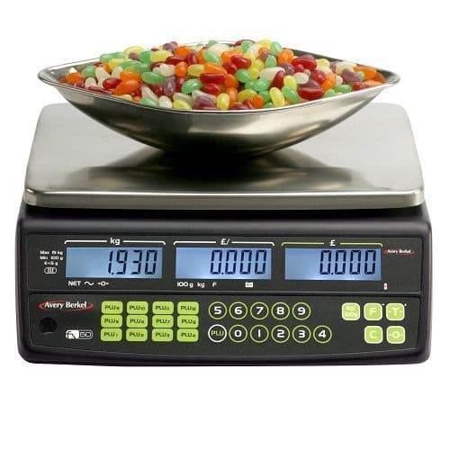 Avery Berkel FX50 Retail Scale - Mono Display | Oneweigh.co.uk