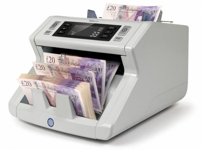 Safescan 2210 Automatic Banknote Counter With Uv Counterfeit Detection