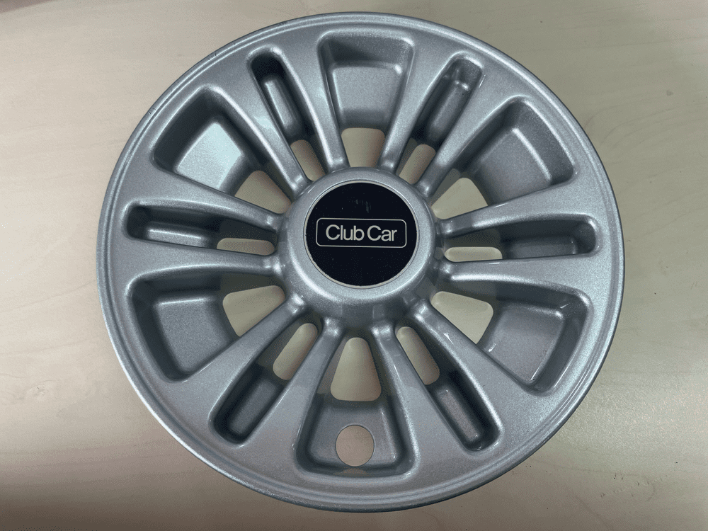 Club Car 8" 12 Spoke Wheel Trim Silver