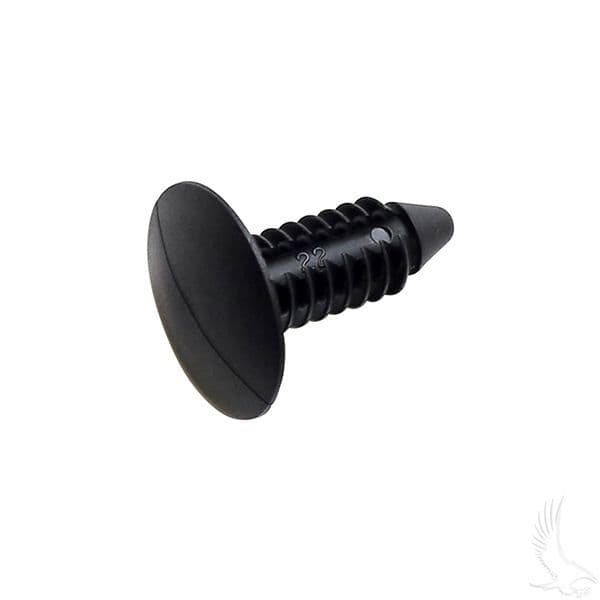 Club Car Black plastic Xmas tree push rivet