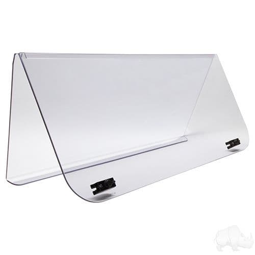 Club Car DS New 2000 1/4& x22; Impact Modified Split Windshield