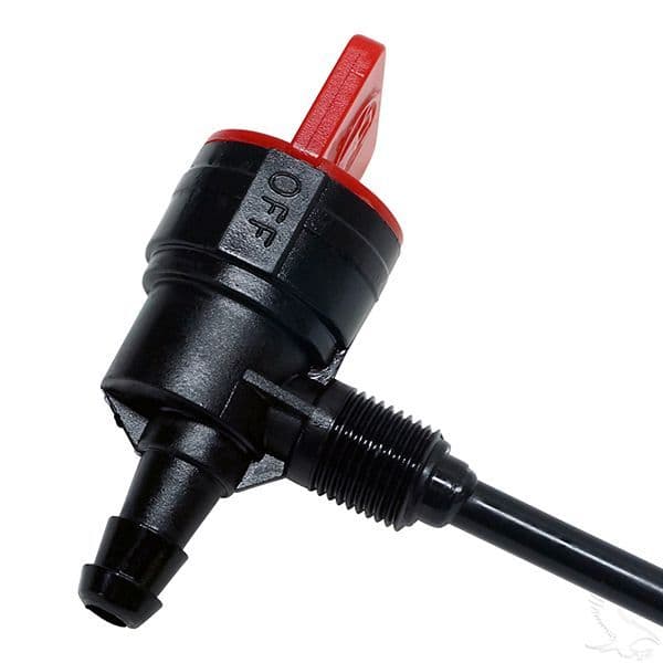 Club Car Fuel pickup tube with shut off valve