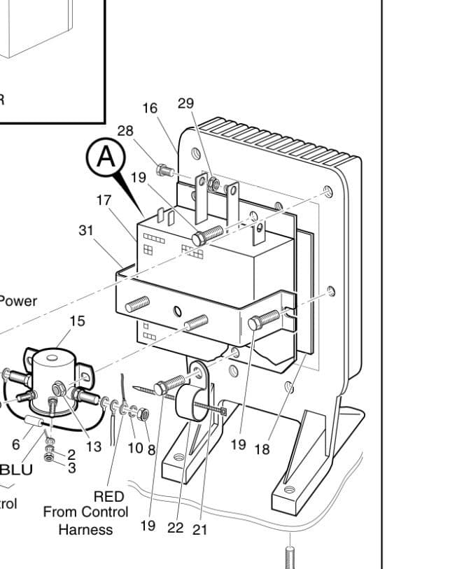EZGO Curtis 36volt 300 amp PDS regen solid state speed controller